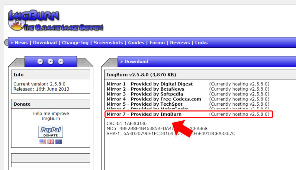 ImgBurnを使い音楽CDをイメージファイルで保存しよう | パソコン実践BLOG -道すがら講堂-
